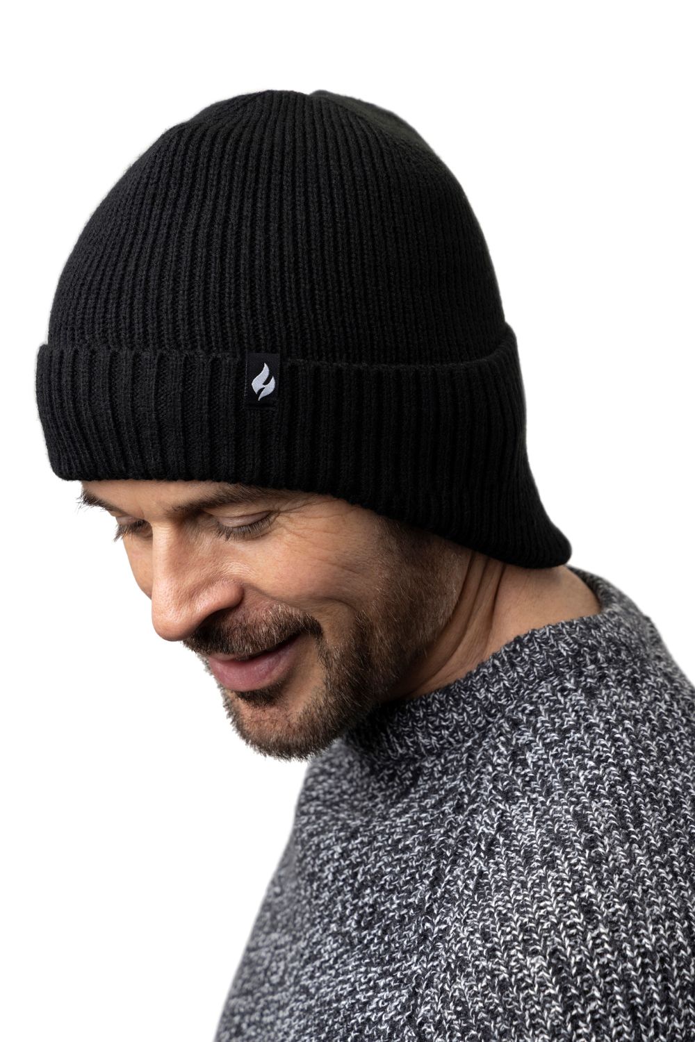 Knitted Thermal Winter Warm Expedition Hat with Drop Neck