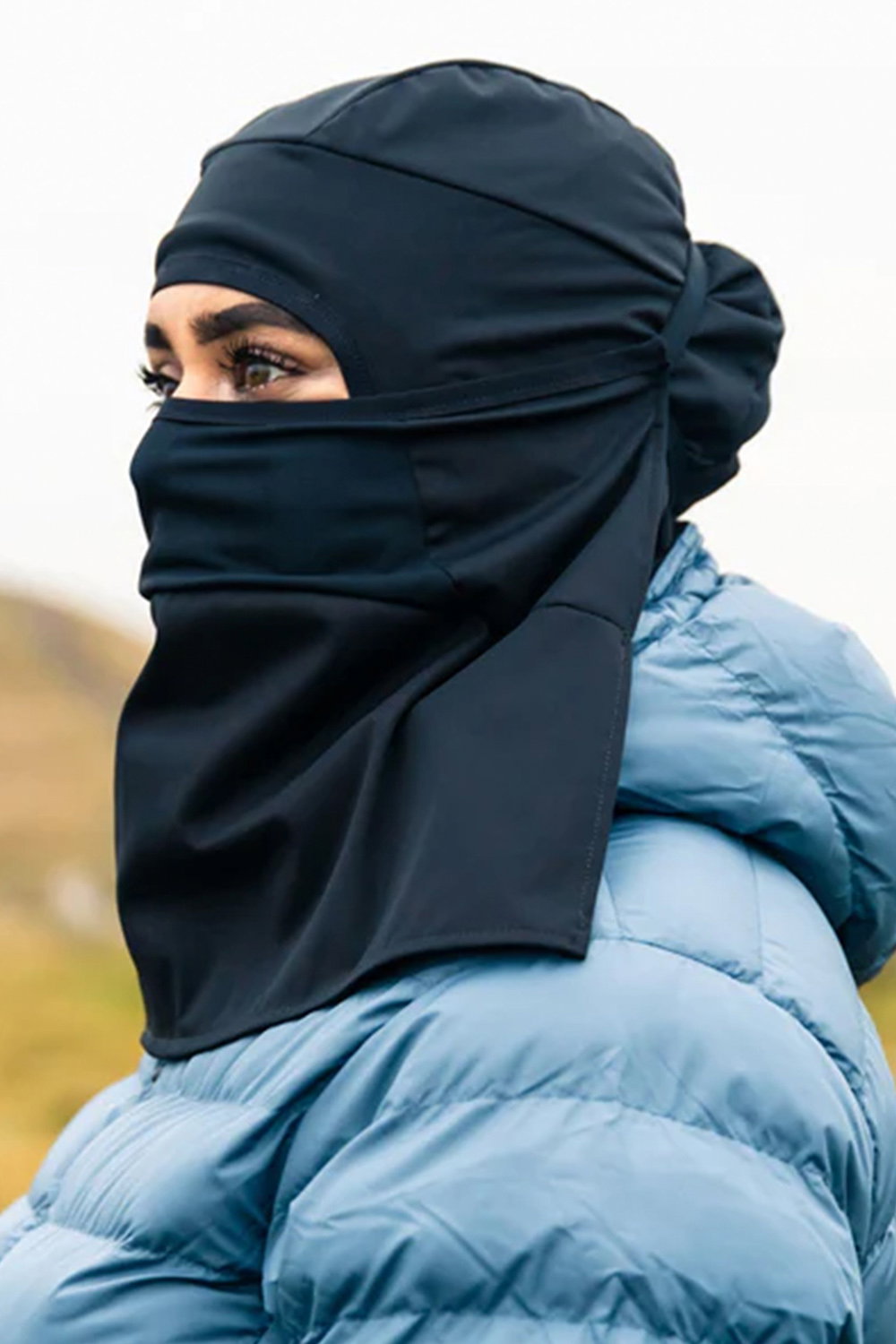 Wo Haya Hijab Waterproof Softshell Full Coverage Hiking Walking Outdoor ...