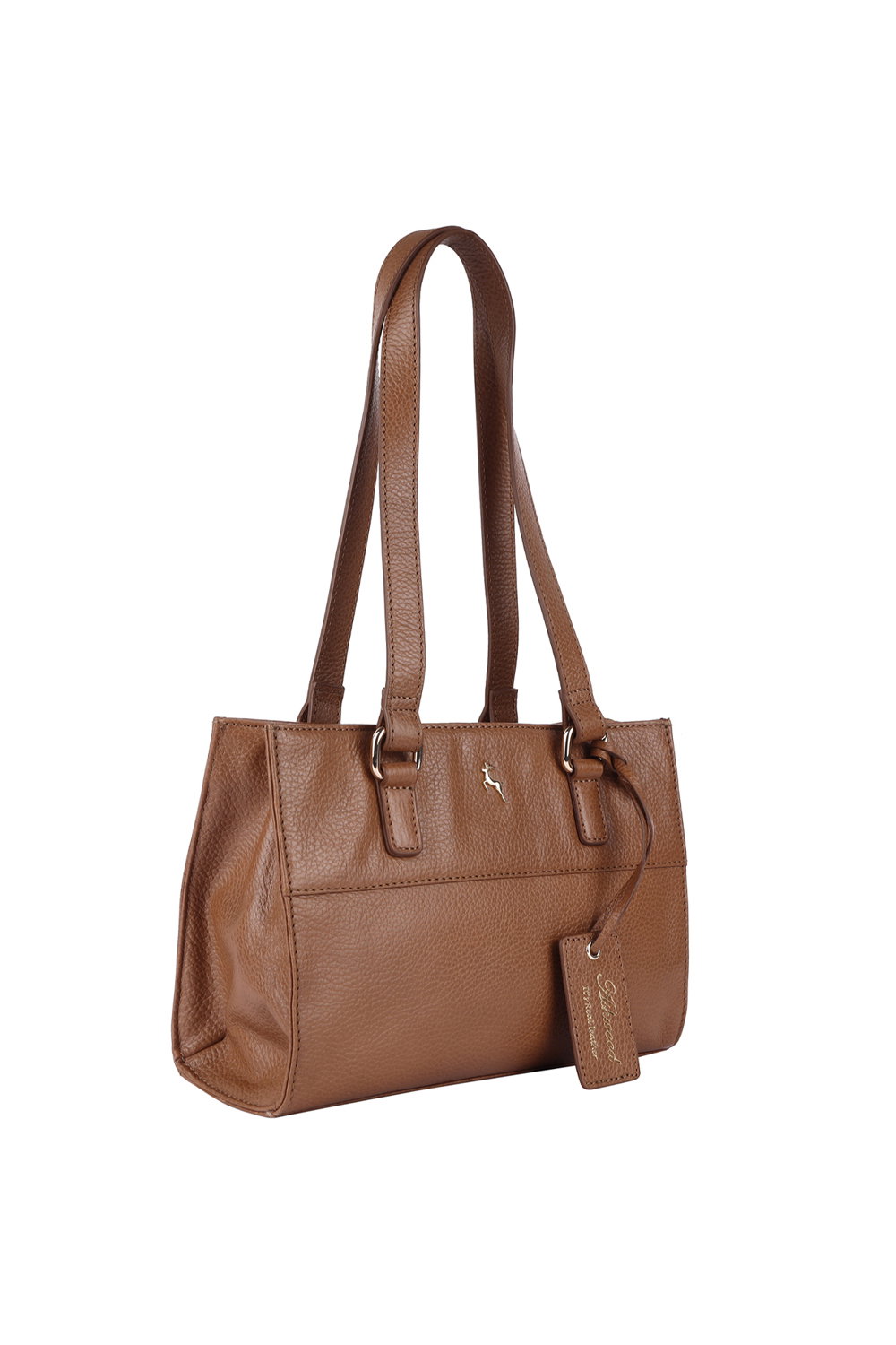 'Glamour' Real Leather Shoulder Handbag