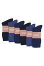 Ladies 12 Pack 100% Cotton Soft Breathable Socks